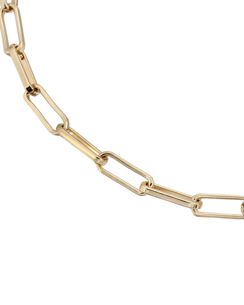 Elongated Link Chain in Gold 22" – ELEVEN11 ACCESSORIES